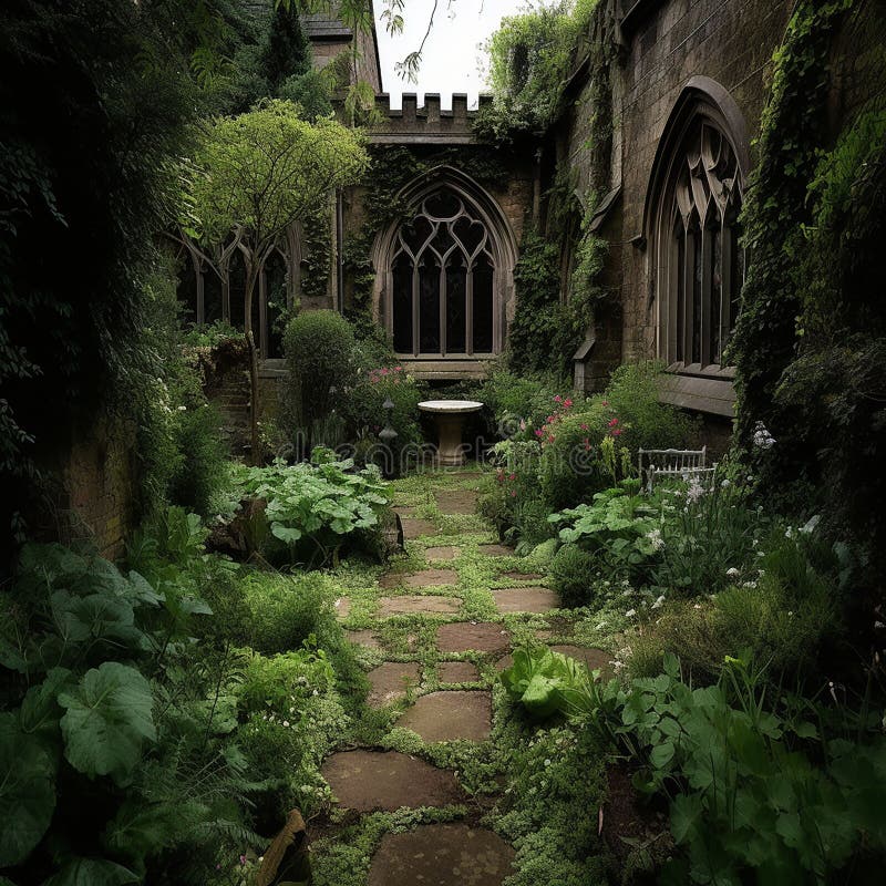 Gothic Backyard Stock Illustrations – 260 Gothic Backyard Stock ...