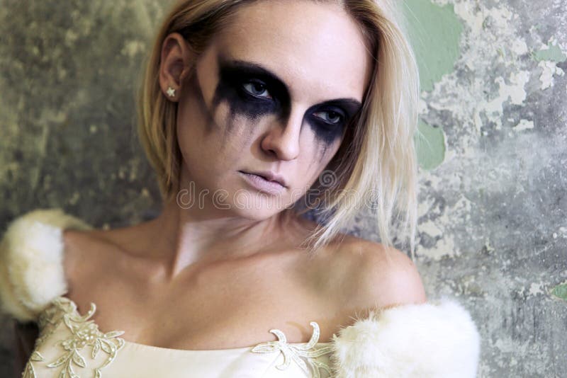 Gothic bride stock image. Image of trend, beautiful, gothic - 25377431