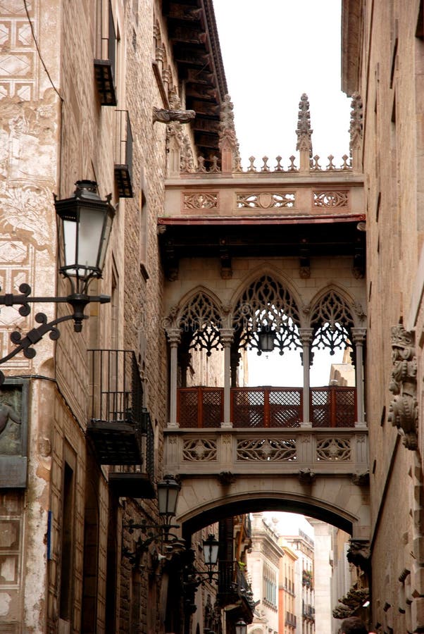 Gothic Building on Winter Morning Stock Image - Image of morning ...