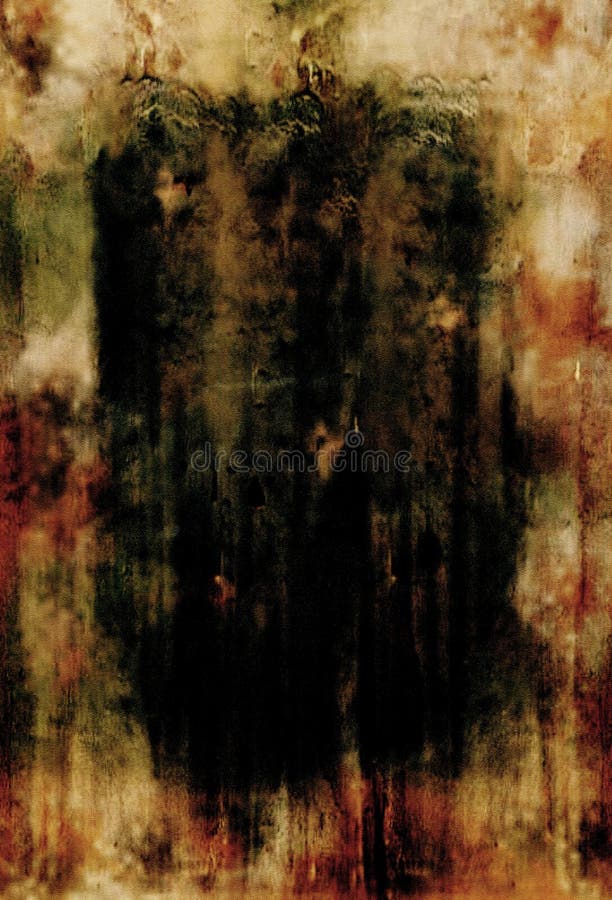 Gothic burn brown stock illustration. Illustration of retro - 1659265