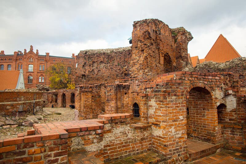 Gothic Architecture in Torun, Poland Stock Photo - Image of built, arch ...