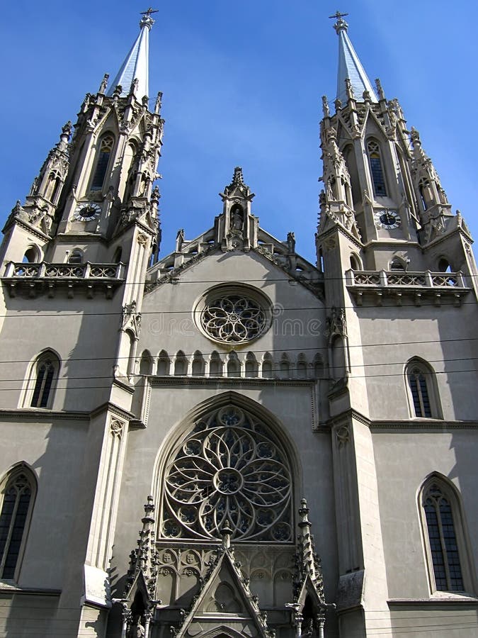 Gothic cathedral stock photo. Image of architecture, christianity - 3799784