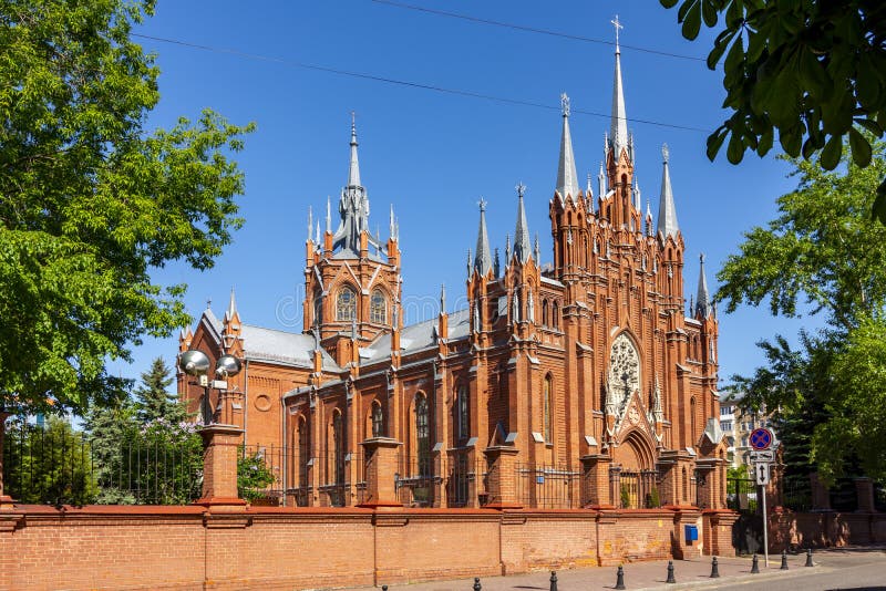 Gothic Cathedral of the Immaculate Conception of the Holy Virgin Mary ...