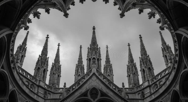 Spired Rooftops Stock Illustrations – 11 Spired Rooftops Stock ...