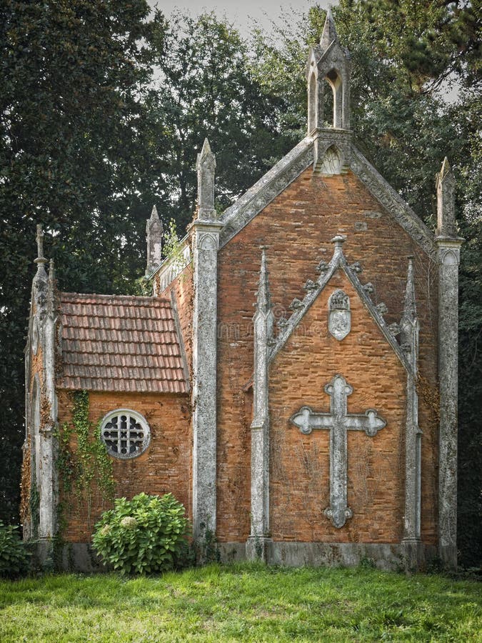 Gothic Chapel Made Of Stone With Staircase Stock Image - Image of ...