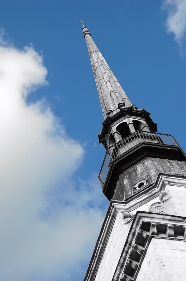 Gothic church stock photo. Image of church, spire, exterior - 7044442