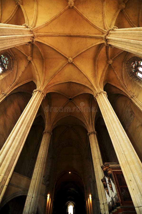 Gothic church in Sebes stock image. Image of tourism - 93604895