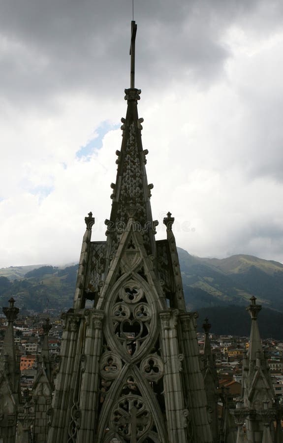 Gothic Church Spires stock photo. Image of storming, religious - 4334604