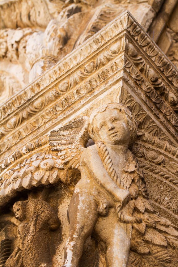 Gothic column cap stock photo. Image of color, construction - 47571950