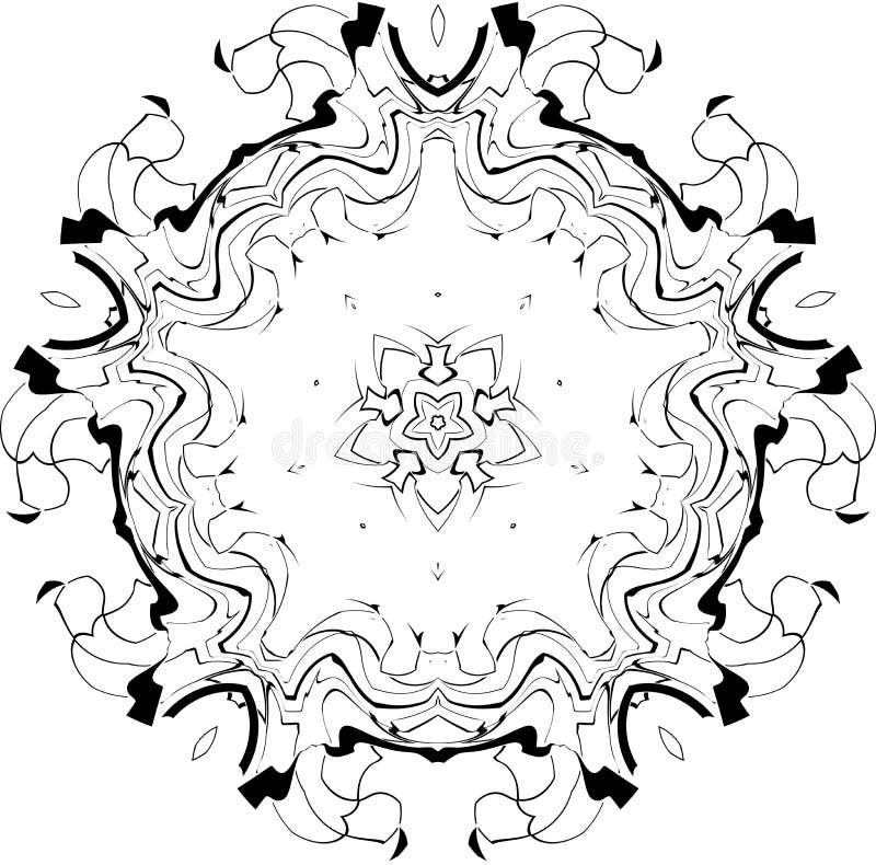 Gothic Curves Pattern Picture. Image: 6554547