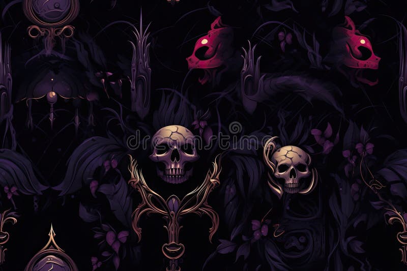 Gothic Dark Pattern with the Addition of Ominous and Surreal Mutations ...