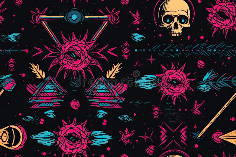 Gothic Dark Pattern with the Addition of Ominous and Surreal Mutations ...