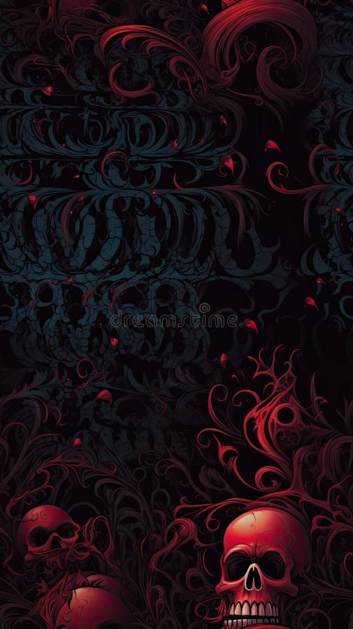 Gothic Dark Pattern with the Addition of Ominous and Surreal Mutations ...