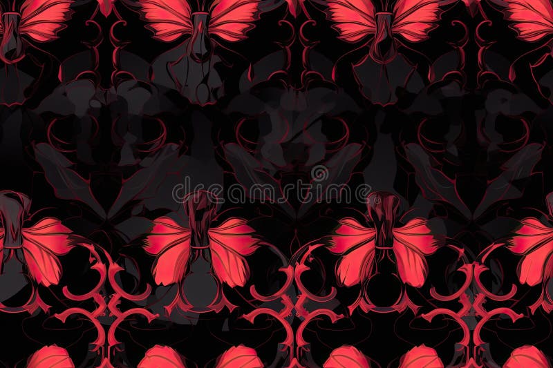 Gothic Dark Pattern with the Addition of Ominous and Surreal Mutations ...