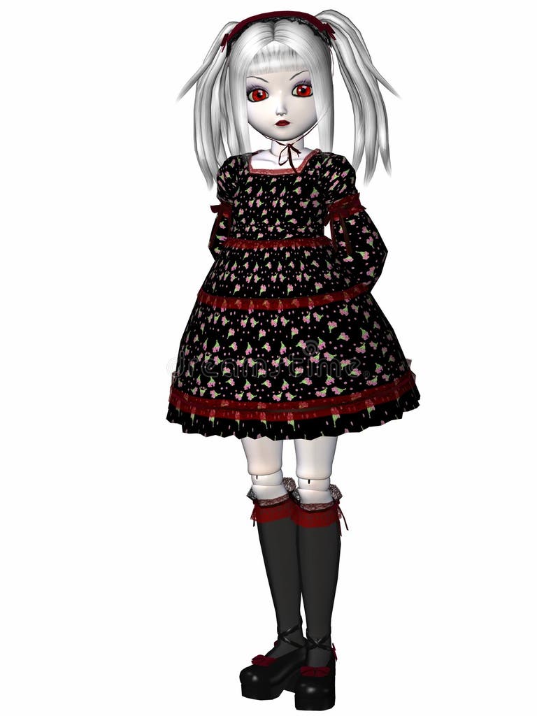 Gothic Doll Stock Illustrations – 956 Gothic Doll Stock Illustrations ...