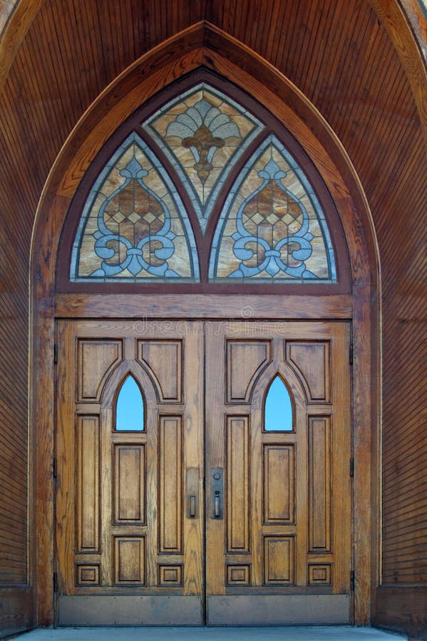 Gothic Doors stock photo. Image of gothic, doorstep, building - 8689082