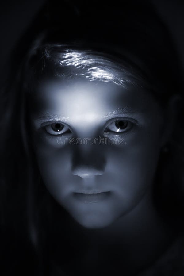 Gothic face stock image. Image of babe, cosmetic, dark - 6755105