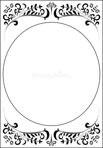 Gothic Circle Border Stock Illustrations – 1,932 Gothic Circle Border ...