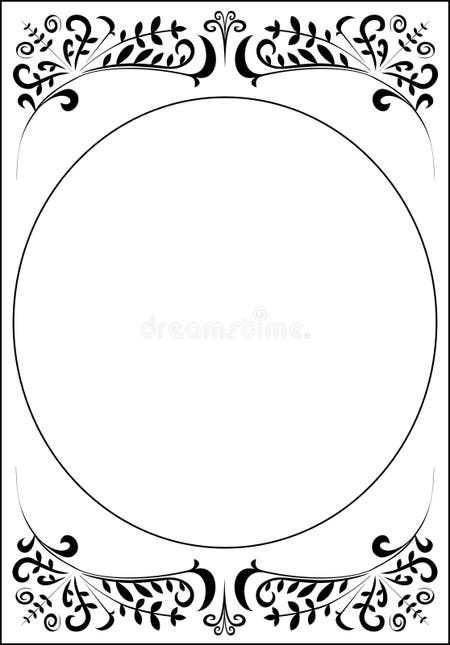 Gothic Circle Border Stock Illustrations – 1,932 Gothic Circle Border ...