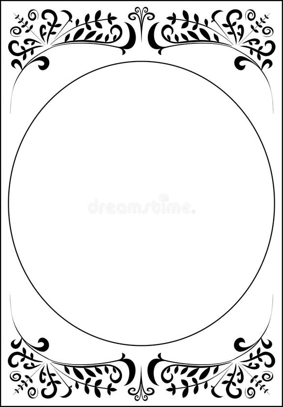 Gothic Circle Border Stock Illustrations – 1,932 Gothic Circle Border ...