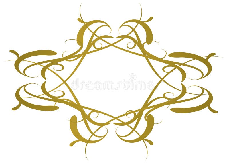 Gothic logo stock illustration. Illustration of border - 4822470