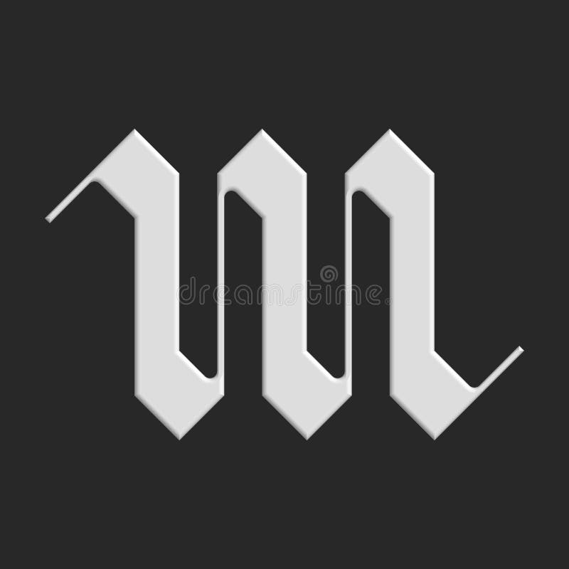 Gothic Letter M Stock Illustrations – 161 Gothic Letter M Stock ...