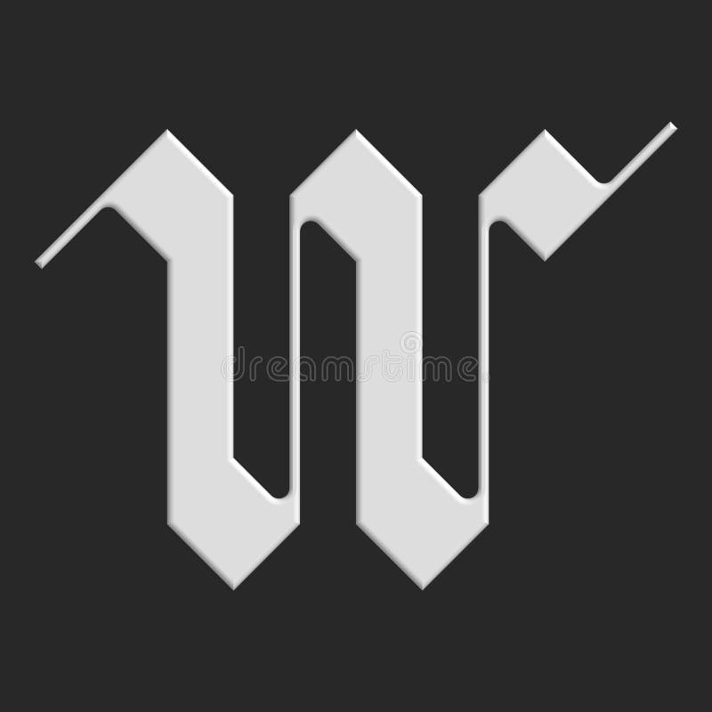 Gothic Typography Font Stock Illustrations – 4,501 Gothic Typography ...