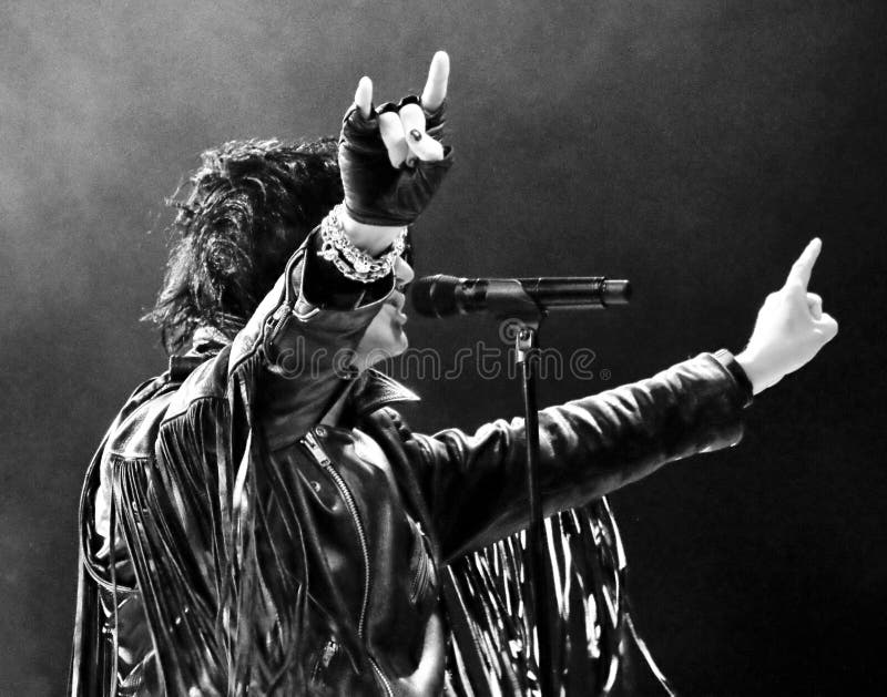Gothic Rock Band - the 69 Eyes Editorial Stock Photo - Image of gesture ...