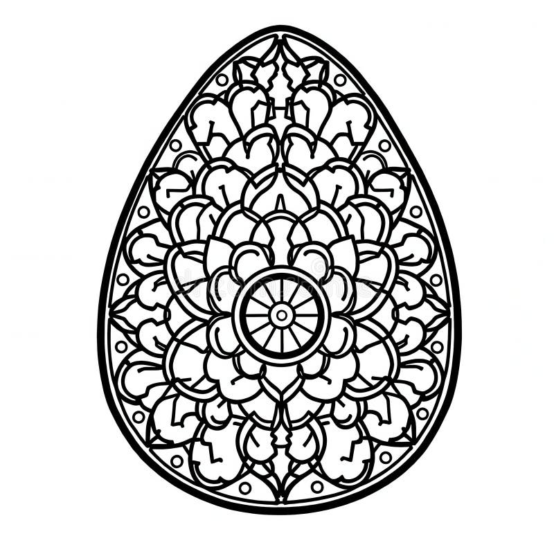 Gothic Rose Window Mandala Pattern Design Stock Illustration ...