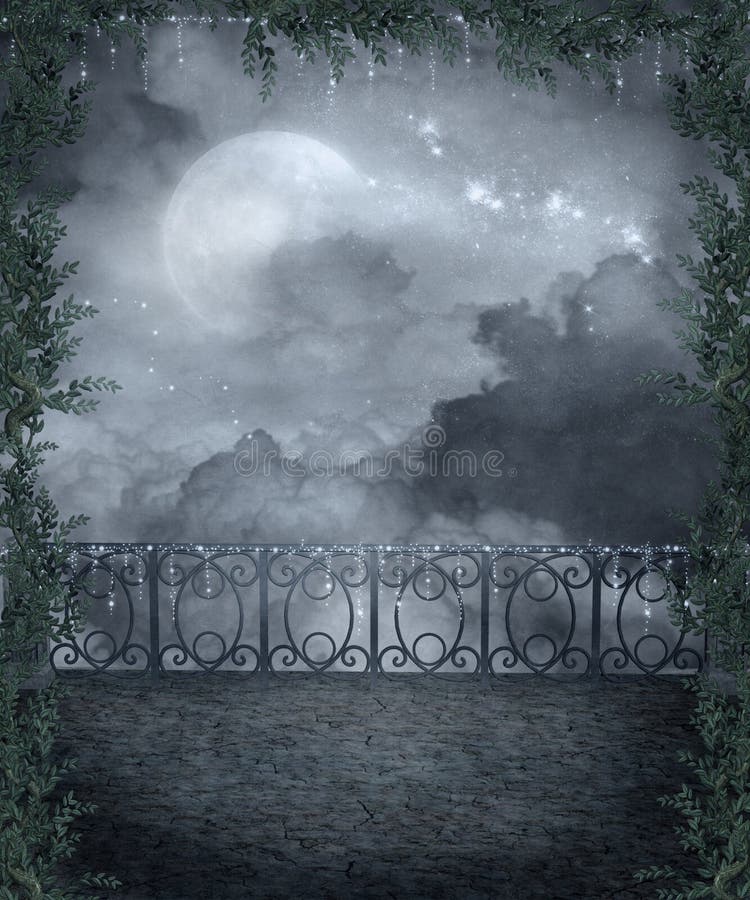 Gothic scenery 108 stock illustration. Illustration of backdrops - 10469455