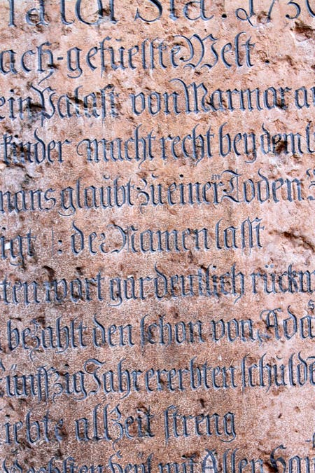 Gothic script stock image. Image of eternity, munich - 22233833