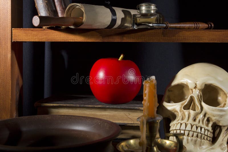Gothic still life stock photo. Image of house, gift, copysapce - 94646290