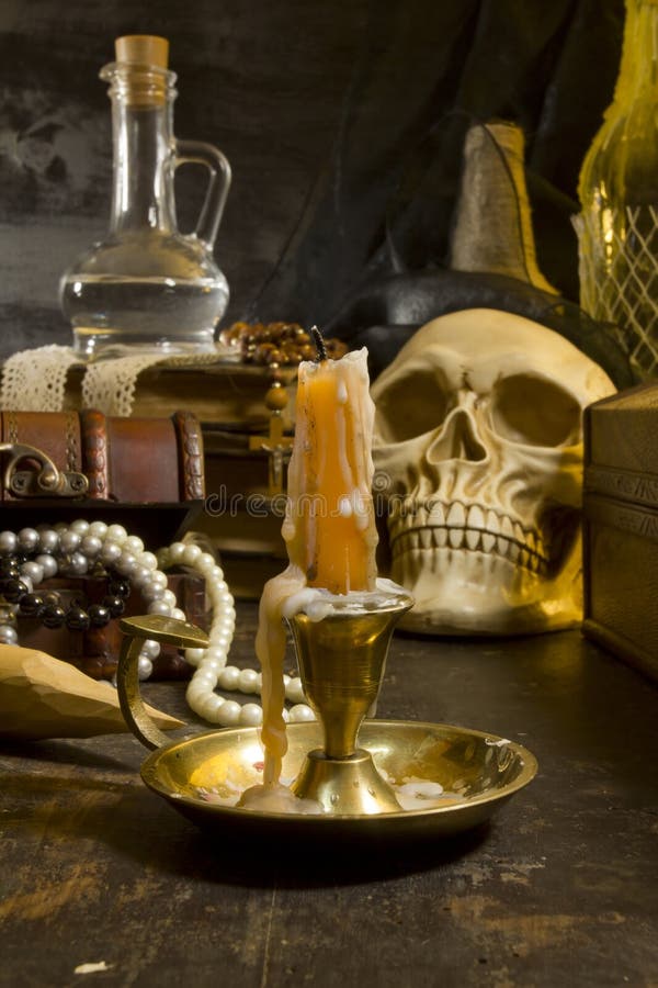 Gothic still life stock image. Image of damaged, literature - 91572613
