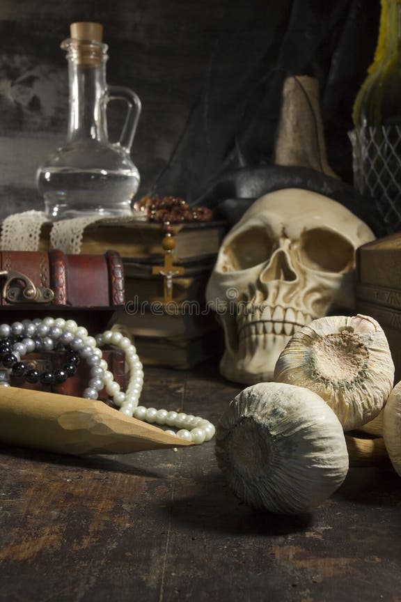 Gothic still life stock image. Image of equipment, gothic - 93002629