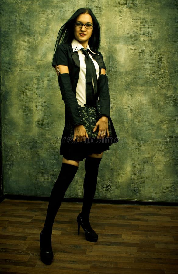 Gothic student stock image. Image of temptation, glamour - 29348319