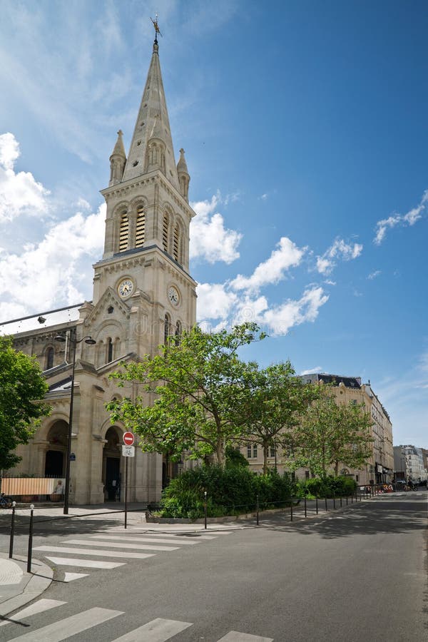 Beautiful Church of Saint-Joseph-des-Nations at the 11th District of ...