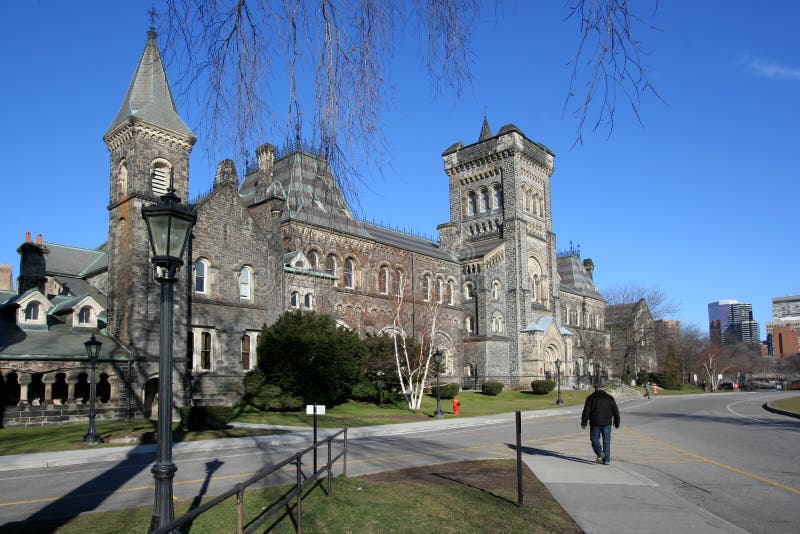 Gothic Style College Building Stock Image - Image of flower, medieval ...