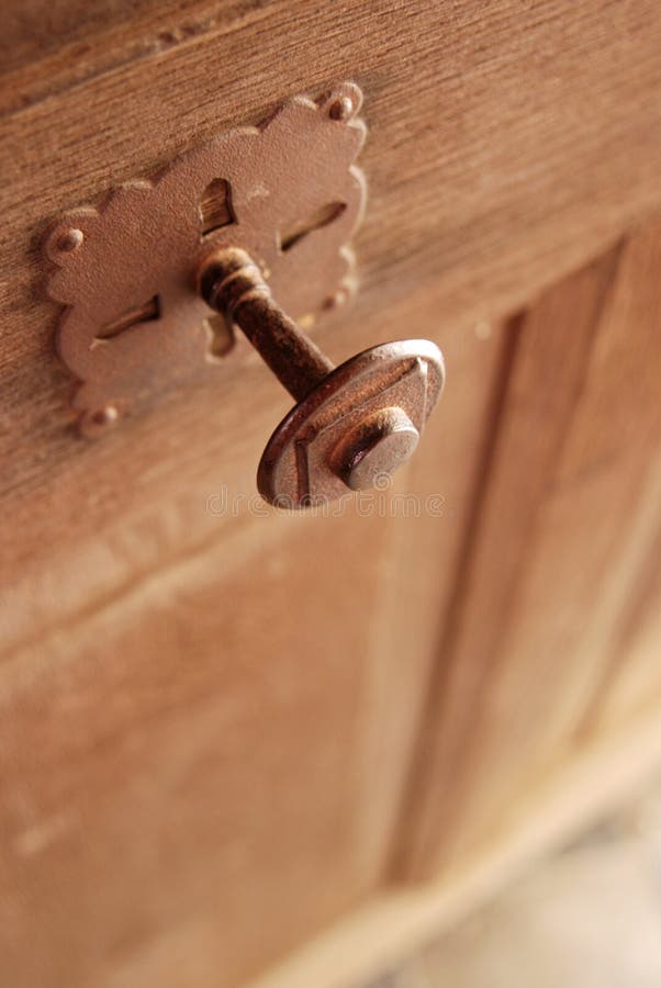 Gothic style door knob stock image. Image of vertical - 4106239