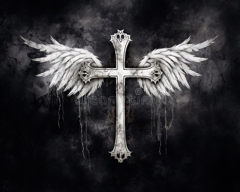 Black Gothic Cross Wallpaper Gothic Neon Cross Wallpaper Free