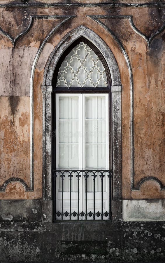 Gothic Window stock image. Image of grunge, design, palace - 23687703