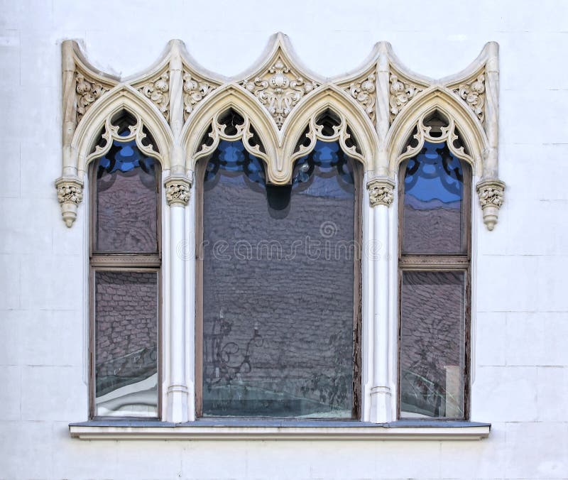 Gothic window20 stock photo. Image of landmark, building - 89844876