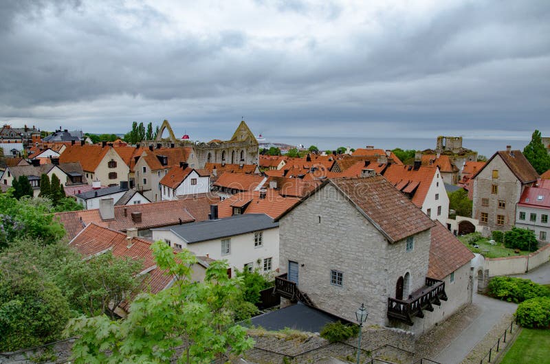 Gotland stock image. Image of visby, stone, island, sheep - 72138347