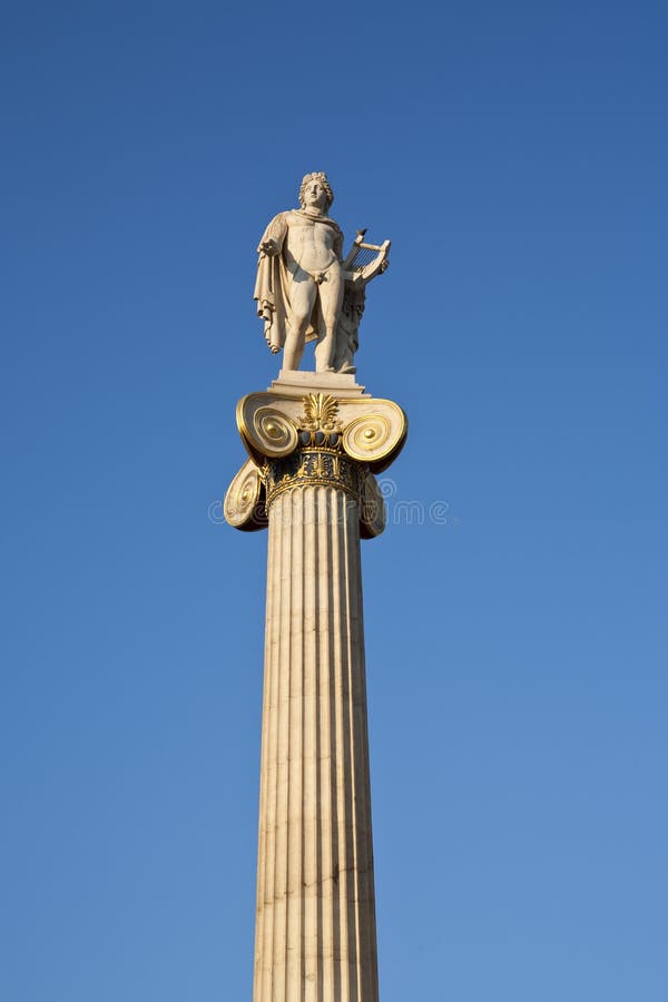 Gott Apollo stockbild. Bild von leuchte, athen, klassisch - 23314551