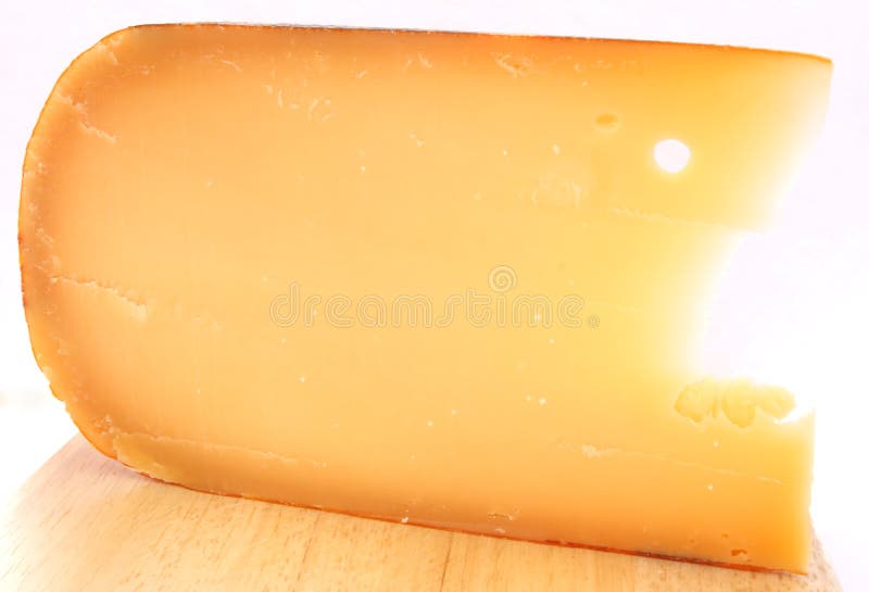 Gouda cheese piece stock photo. Image of background, dairy - 13223216