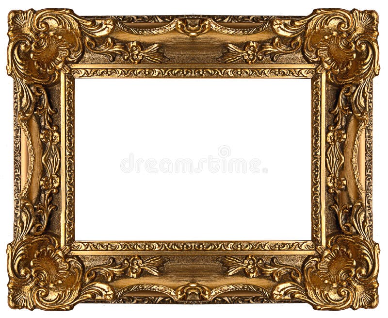 Gouden Omlijsting stock foto. Image of goud, grens, antiquiteit - 2280282