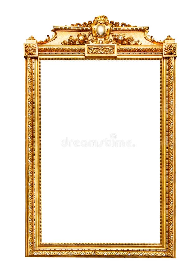 Gouden omlijsting stock afbeelding. Image of manier, kader - 42928955