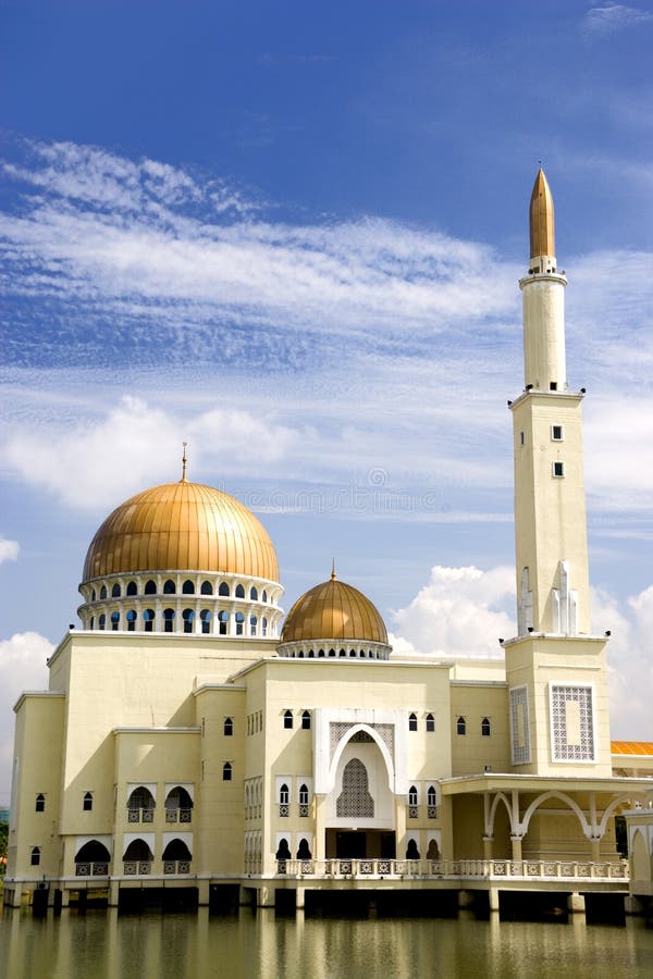Gouden Moskee stock afbeelding. Image of geloof, gebed - 4012875