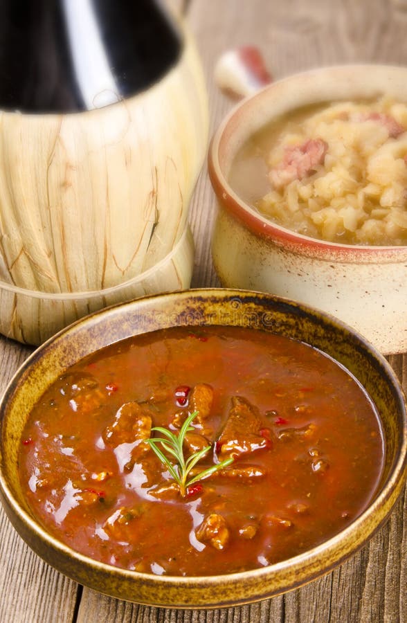 Goulash soup stock image. Image of culinary, garlic, gastronomy - 23722777