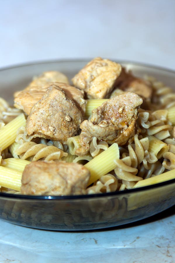 Goulash with spaghetti stock image. Image of dinner, food - 43959793