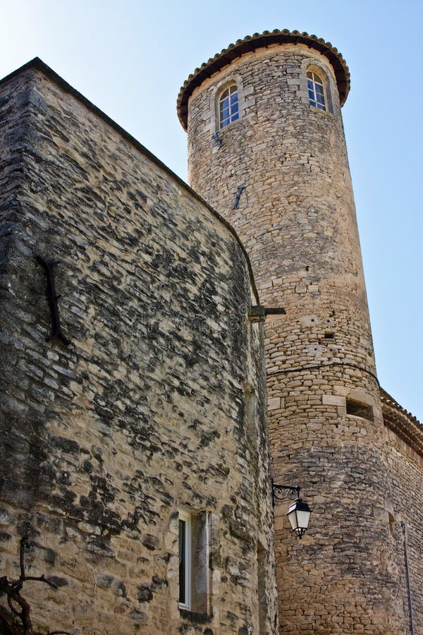 France - Goult stock photo. Image of steeple, windmill - 43798300